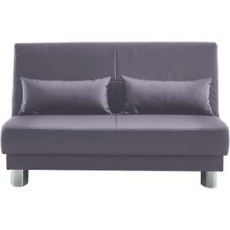 Home Affaire Schlafsofa &raquo;Gina&laquo; mit einem Handgriff vom Sofa zum Bett braun 100% PU B/H/T: 160cm x 86cm x 195cm, Kunstleder