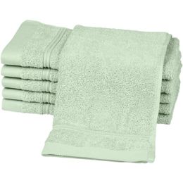 Ross Gaestehandtuecher &raquo;Rubin&laquo; 100% Baumwolle braun Frottier, Baumwolle B/L: 30cmx50cm, 6 Stk., Frottier