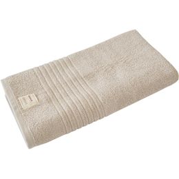 Dyckhoff Badetuch &raquo;Nature&laquo; grau Frottier, Obermaterial: 100% Baumwolle B/L: 70cmx200cm, 1 Stk., Frottier