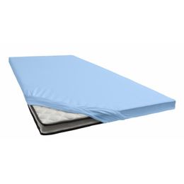 bellana Spannbettlaken &raquo;bellana deluxe f&uuml;r Topper, mit Elasthan, Premium Jersey 230 g/m&sup2;&laquo; mit 5% Elasthan, f&uuml;r Topper mit 4-10cm H&ouml;he, b&uuml;gelfrei, 