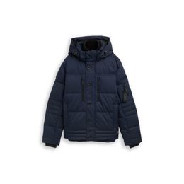 TOM TAILOR Winter Jacket male size XL Dark blue / Black