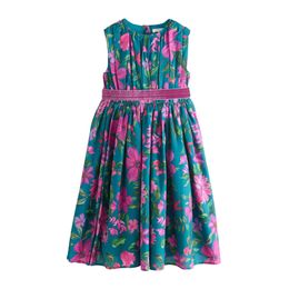 next Kleid M&auml;dchen Gr&ouml;&szlig;e 128 cyanblau / oliv / lila / pink