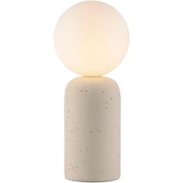 Sch&ouml;ner Wohnen Kollektion SCH&Ouml;NER WOHNEN-Kollektion LED Tischleuchte &raquo;TRAVENTA&laquo; G9 1 Stk. SCH&Ouml;NER WOHNEN Kollektion, Travertinoptik, Downlight beige 1, &Oslash; 14cm H: 35cm, 1 Stk.