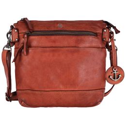Harbour 2nd Damen Harbour 2nd Handtasche &raquo;Isalie2&laquo; Umh&auml;ngetasche, Schultertasche, Tragetasche Anker Anh&auml;nger braun B/H/T: 24cm x 23cm x 6cm