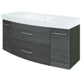Welltime Waschtisch &raquo;Florida&laquo; Breite 120 cm grau B/H/T: 120cm x 54cm x 47cm