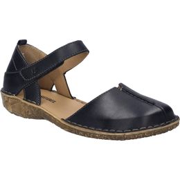 Josef Seibel Damen Sandale "Rosalie 42, schwarz", Gr. 38, schwarz, Obermaterial: 100% Rindsleder Leather cow., Schuhe