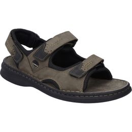 Josef Seibel Herren Sandale "Franklyn, grau", Gr. 41, grau, Obermaterial: 100% Rindsleder Leather cow., Schuhe