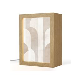 OnlyWow TISCHLEUCHTE B&ouml;gen | Gr.: 20 x 15 cm