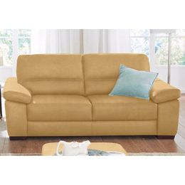 Calia italia 2-Sitzer &raquo;Gaia, Sofa im edlen Design und mit erstklassigem Sitzkomfort&laquo; aus pflegeleichtem Luxus-Microfaser Ginevra Hydro Care gelb Luxus
