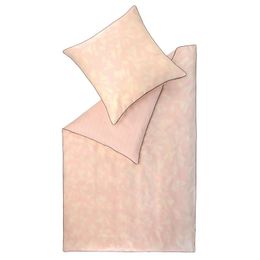 Esprit Bettw&auml;sche &raquo;Noel&laquo; 2 Stk. aus best&auml;ndigerer Baumwolle rosa Satin, Obermaterial: 100% Baumwolle B/L: 135cm x 200cm, 1 Stk., 1 Stk., Satin, B/L: 80cm x 