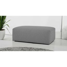 Inosign Polsterhocker &raquo;Koa&laquo; Wellenunterfederung, weicher Lounge-Sitzkomfort grau 62% Polypropylen, 32% Polyester B/H/T: 114cm x 44cm x 61cm, Webstoff