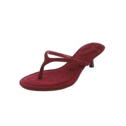 Ital-Design High-Heel Sandalette in Weinrot | Gr.: 39