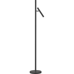 HELL h&ouml;llisch gutes Licht LED Stehlampe &raquo;STREAK-B&laquo; LED-Modul 1 Stk. Warmwei&szlig; Tastdimmer schwarz 1, &Oslash; 22cm H: 134cm, 1 Stk.