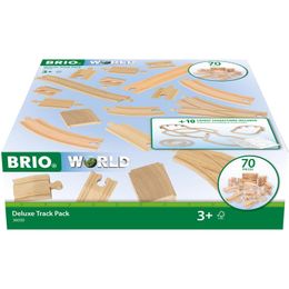 Brio Gleise-Set &raquo;Brio WORLD, Schienensortiment Deluxe&laquo; Made in Europe braun Einheitsgr&ouml;&szlig;e Gleise-Set