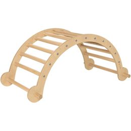 Pinolino Kletterger&uuml;st &raquo;Kletterbogen und Wippe &raquo;Kari&laquo;&laquo; Made in Europe beige B/H: 104cm x 46cm