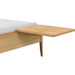 Hasena Nachtkonsole &raquo;Drift&laquo; braun Massivholz B/H/T: 48cm x 38cm, Eiche