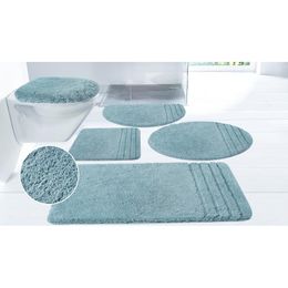 M&ouml;ve Badematte &raquo;Loft, Badvorleger, Badezimmer Teppich&laquo; H&ouml;he 30 mm rutschhemmend beschichtet fu&szlig;bodenheizungsgeeignet schnell trocknend strapazierf&auml;hig 