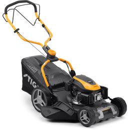 STIGA GARDEN Benzinrasenm&auml;her &raquo;Combi 753 S&laquo; gelb 46 cm Schnittbreite f&uuml;r Rasenfl&auml;chen von bis zu 1800 m&sup2;