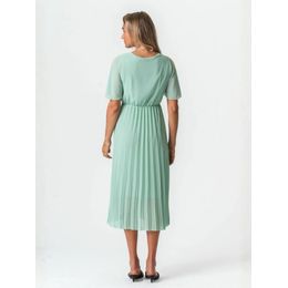 TEESHOPPEN Damen Jerseykleid "TEESHOPPEN Dress Lina"gr&uuml;n, Gr. XL, Obermaterial: 100% Polyester, Kleider