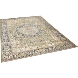 Tom Tailor HOME Teppich &raquo;Funky Outdoor Orient One&laquo; rechteckig 5 mm H&ouml;he Flachgewebe, Orient-Optik, In- und Outdoor geeignet, Wohnzimmer gr&uuml;n Polyester
