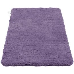 Tom Tailor HOME Badematte &raquo;Cozy Bath UNI, Badvorleger, Badezimmer Teppich&laquo; H&ouml;he 27 mm rutschhemmend beschichtet fu&szlig;bodenheizungsgeeignet Badteppich, 