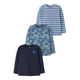 TWO SOON 3er-Pack T-Shirt in Captains Blue1 | Gr.: 86/92