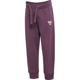 Hummel Kinder Sweat Pants "Hmlmini Reg Logo Pants" in Rosa | Gr.: 74