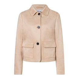 More & More More & More softer, kurzer Blazer, Lederimitat in caramel | Gr.: 38