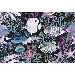 Livingwalls living walls Fototapete &raquo;ARTist Underwater&laquo; Vlies, Wand, Schr&auml;ge bunt Vlies B/L: 4m x 2,7m