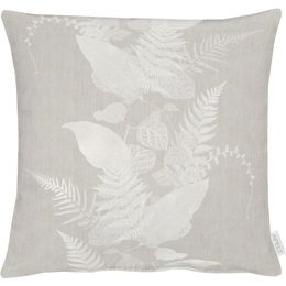 Apelt Dekokissen &raquo;1604&laquo; ohne F&uuml;llung grau Bezug: 80% Polyester, 20% Viskose B/L: 49cm x 49cm, 1 Stk.