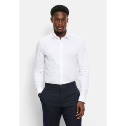OLYMP Herren Businesshemd "OLYMP No. Six 24/Seven, Super Slim, Urban Kent", wei&szlig;, Gr. 38, 92% Baumwolle, 8% Elasthan, Hemden