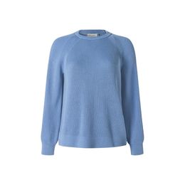 Maerz Muenchen Damen Strickpullover "Maerz Muenchen 316400 Strickpullover Damen Bekleidung", blau, Gr. 44, 100% Baumwolle, Pullover