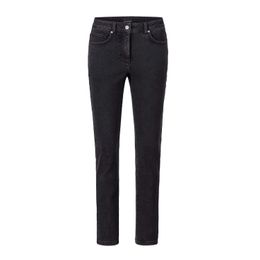 GOLDNER Damen Thermohose "Kurzgr&ouml;&szlig;e Stilvolle Winterhose in 5-Pocket-Form", schwarz, Gr. 22, Obermaterial: 70% Baumwolle CO. 27% Polyester PES. 3%