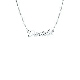 Firetti Herren Namenskette &raquo;Schmuck Geschenk Silber 925 Halskette mit deinem Namen&laquo; silber Silber 925 (Sterlingsilber), L: 45