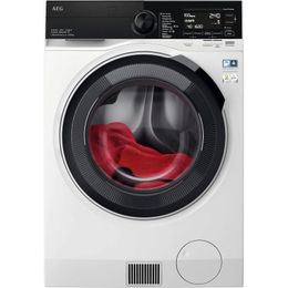 AEG Waschtrockner &raquo;LWR9W81600&laquo; 9000 AbsoluteCare 10 kg /6 kg 76 dB(A) AbsoluteCare : W&auml;rmepumpe und kein Einlaufen von Wolle und Seide wei&szlig; NONSTOP 3H