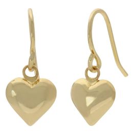 Firetti Damen Paar Ohrhaken &raquo;Schmuck Geschenk Silber 925 Ohrschmuck Ohrringe Herz&laquo; Silber 925 (Sterlingsilber)