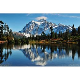 papermoon Fototapete &raquo;Berg Shuksan&laquo; bunt Vlies B/L: 2,5m x 1,86m, Bahnen: 5 Stk.