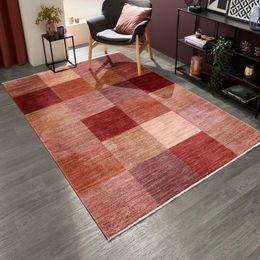 LUXOR living Teppich &raquo;Rocco&laquo; rechteckig 11 mm H&ouml;he Vintage-Look, verschiedene Designs, mit Fransen, Wohnzimmer Polyester B : 60cm 1 Stk., 11mm, L: 