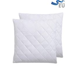 OTTO home Kopfkissen &raquo;Microlux Kopfkissen 40x80 cm, 80x80 cm&laquo; F&uuml;llung: Polyester Bezug: Polyester Spar-Set, 2-Tlg., 2 Stk. tlg. Kissen im Spar-Set 
