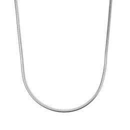 Tom Tailor Herren Tom Tailor Kette ohne Anh&auml;nger silber Edelstahl, L: 60 B: 3,1mm