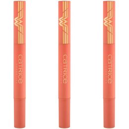Catrice Damen Lippenbalsam &raquo;Wonder Woman Magic Lip Balm&laquo; Drehstift, buttrige Textur, gl&auml;nzendes, nicht klebriges Finish, vegan. Einheitsgr&ouml;&szlig;e
