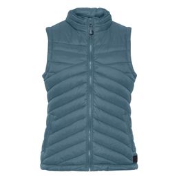 oxmo Damen Steppweste "Weste OXTelppa", blau, Gr. M, Obermaterial: 100% Nylon NY., Westen