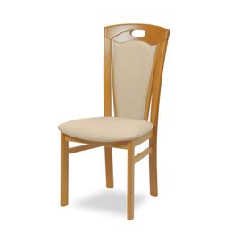 Home Affaire Esszimmerstuhl &raquo;FERDI Made in Italy, Massivholz&laquo; (Set) 2 Stk.Bezug Feinstruktur (wasser- und fleckabweisend) oder Struktur beige 