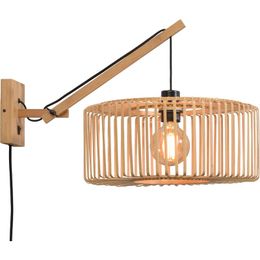 GOOD&MOJO Wandleuchte &raquo;Bromo&laquo; E27 beige &Oslash; 40cm H: 43cm