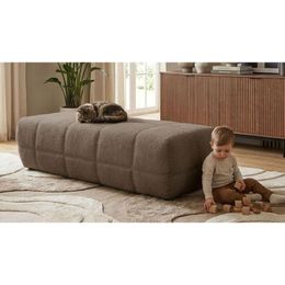 OTTO home Hocker &raquo;Ballerup 150 cm breit&laquo; Gro&szlig;e Ausf&uuml;hrung, passend zur Polsterserie Ballerup 100% Polyester B/H/T: 150cm x 40cm x 60cm, Flausch