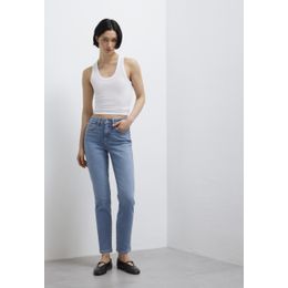 Mavi Damen Boyfriend-Jeans "CINDY", blau, Gr. 27, 50% Bio Baumwolle, 49% Baumwolle, 1% Elastan, Jeans, Mom Jeans