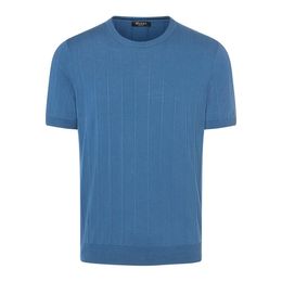 Maerz Muenchen Herren T-Shirt "Maerz Muenchen 461200 T-Shirt Herren Bekleidung", blau, Gr. 52, 100% Baumwolle, Shirts