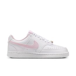 Nike Sportswear Damen Sneaker "Nike Court Vision Low", Gr. 40, rosa, Synthetik, Schuhe, inspiriert vom Design des Nike Air Force