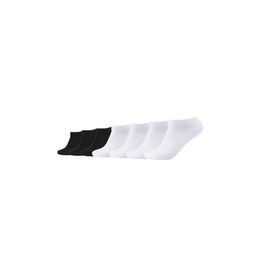 Camano Herren Sneakersocken "7er Pack", Gr. 43, wei&szlig;, 80% Baumwolle, 17% Polyamid, 3% Elasthan, uni, Socken