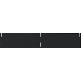 FORTE Wandboard &raquo;Kaszimiro&laquo; schwarz Holzwerkstoff B/H/T: 160cm x 29,6cm x 21,9cm